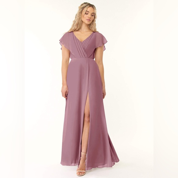Azazie | Dresses | Azazie Size 2 Vintage Mauve Rylee Bridesmaid Dress ...